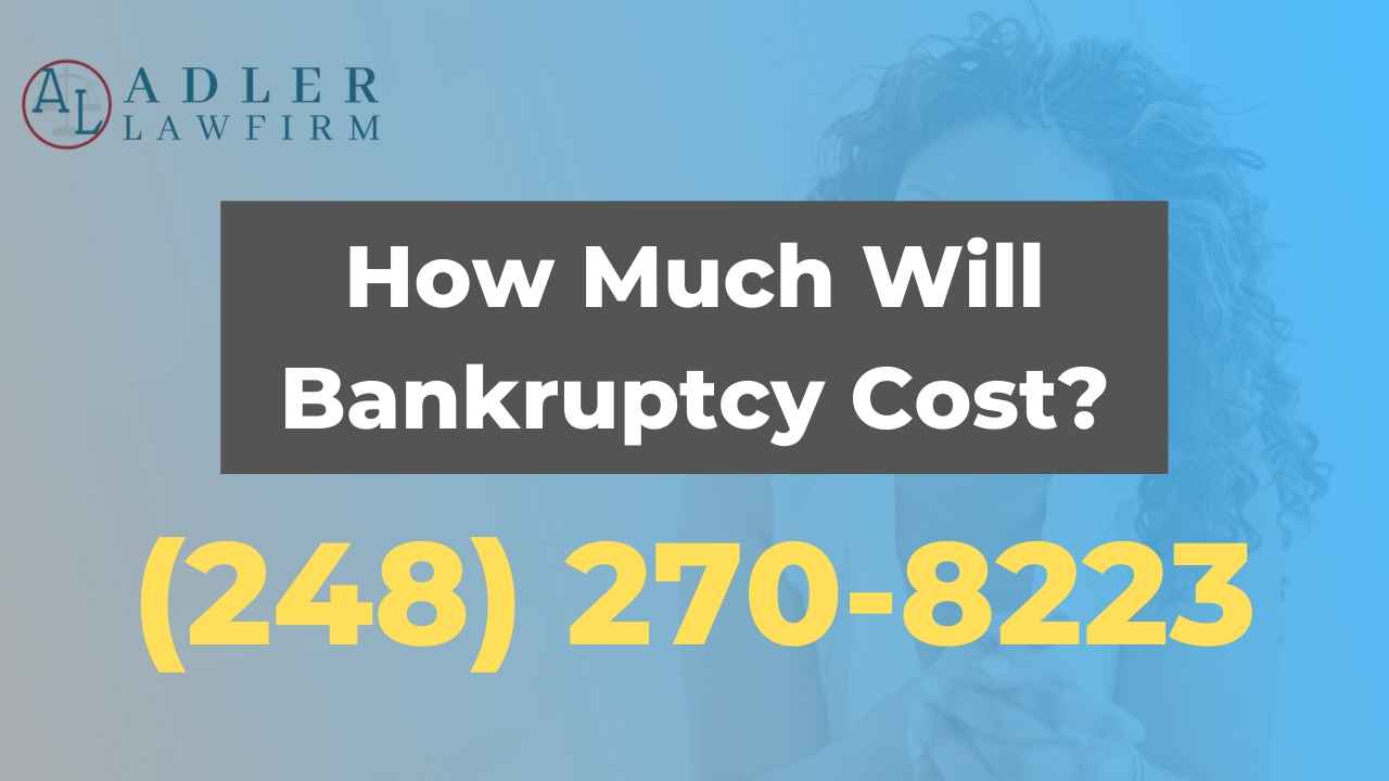 $499 Chapter 7 Bankruptcy Lawyers in Michigan | Adler Law Firm